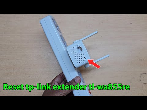 tp link tl wa855re factory reset // tp link n300 wifi extender reset