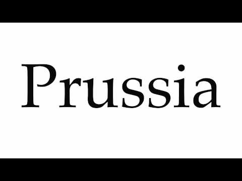 How to Pronounce Prussia