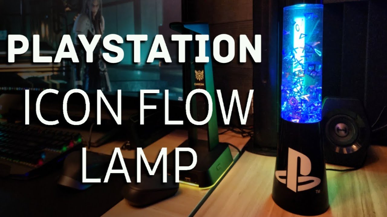PlayStation Icon Flow Lamp! | Pimp your Gaming Room with this PlayStation Lamp!