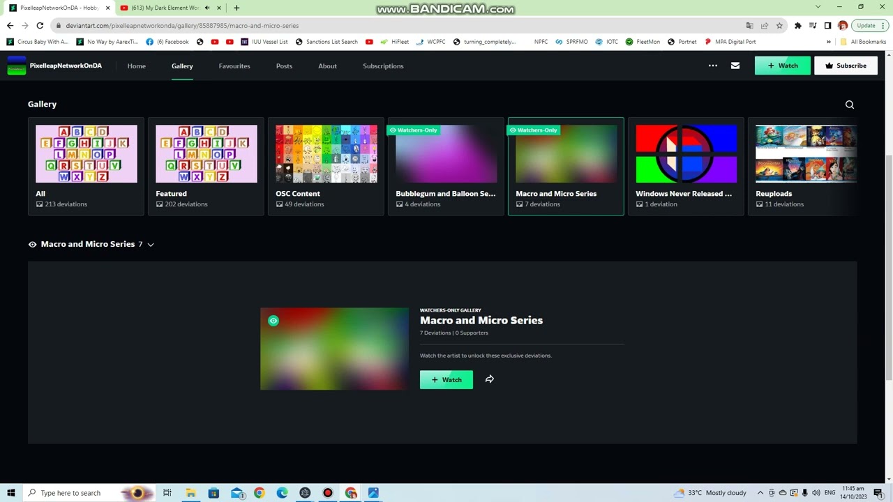 My Number 1 Least Favorite Watchers-Only Gallery On Deviantart Is...