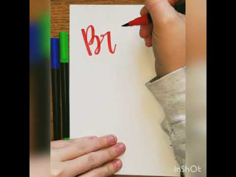 Calligraphy Tutorial: Broken Crayons Still Color