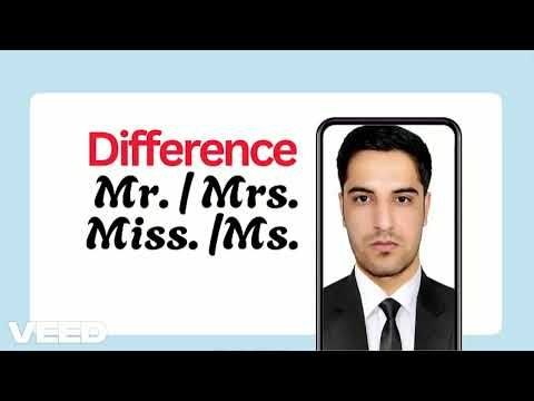 Mr., Mrs., Miss, or Ms.? Quick & Easy Explanation in 36 Seconds!