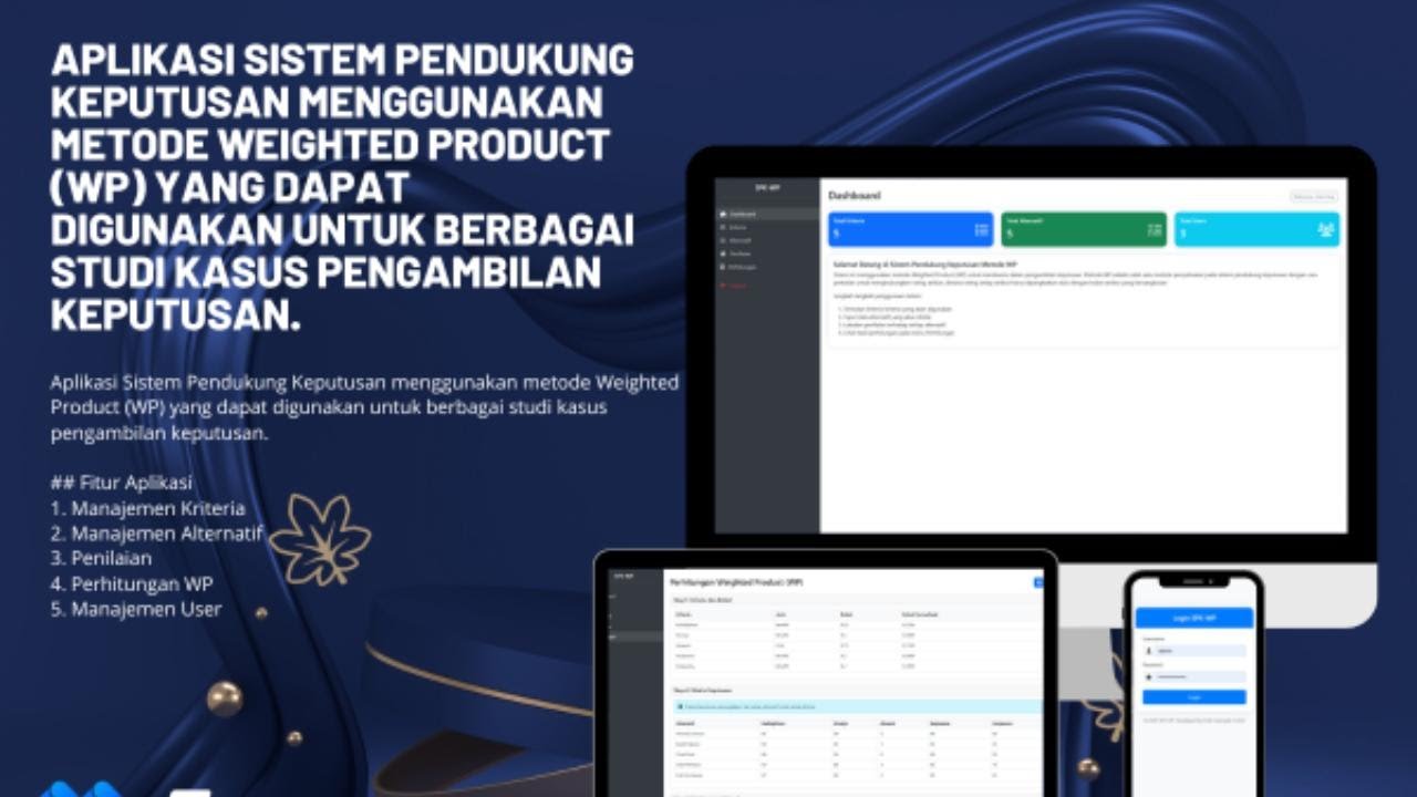 SISTEM PENDUKUNG KEPUTUSAN MENGGUNAKAN METODE WEIGHTED PRODUCT WP - STUDI KASUS FLEKSIBEL