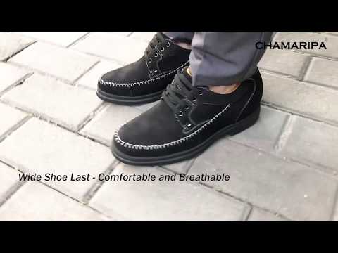 3 Inch Elevator Shoes Super Tall Platform Shoes that make you taller -Chamaripa