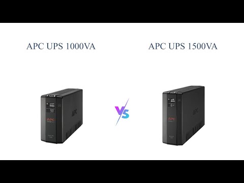 APC 1000VA vs 1500VA UPS Comparison 🆚 Which is Better for You? ⚡️🔋