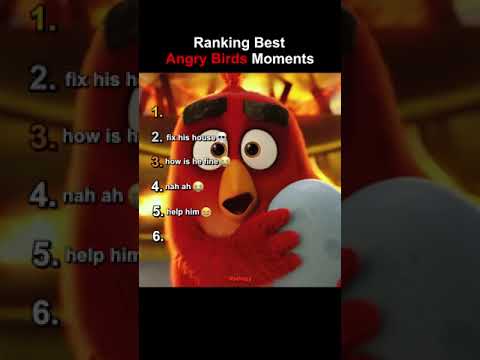 Ranking Best Angry Birds Moments🔥