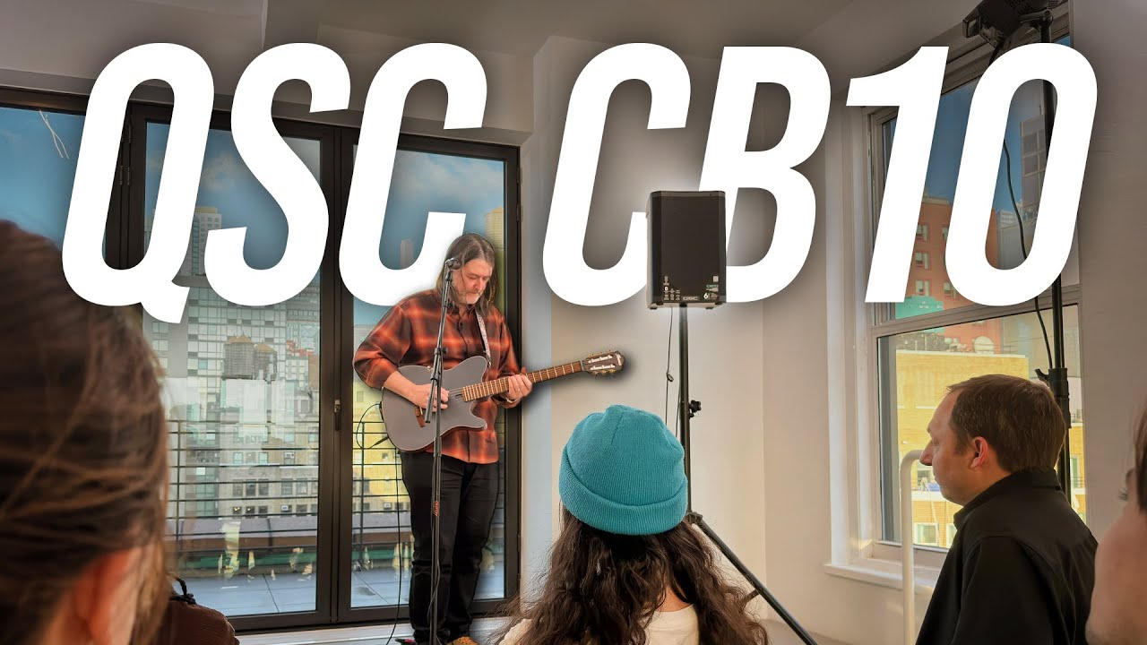 QSC CB10: Testing This Portable Battery-Powered Loudspeaker