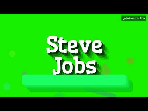 HOW PRONOUNCE STEVE JOBS! (BEST QUALITY VOICES)