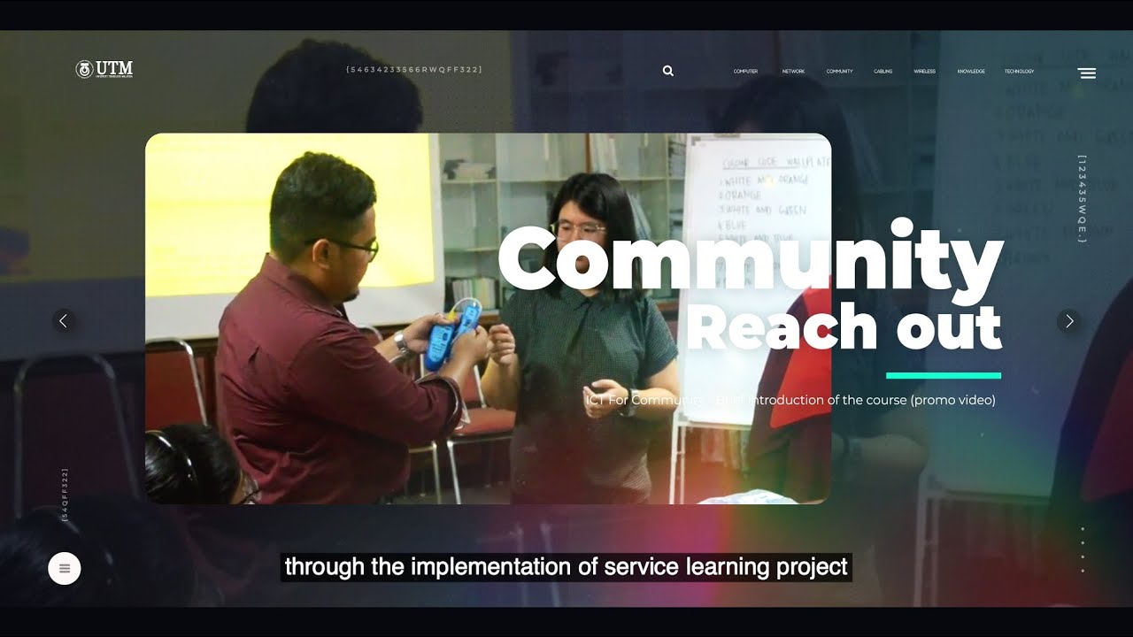 ICT COMMUNITY SERVICES | UTM MOOC & Micro-Credential
