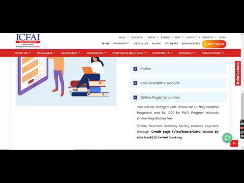 ICFAI University Jharkhand Admission 2021 Application (Started) - Fill ICFAI 2021 Application Form