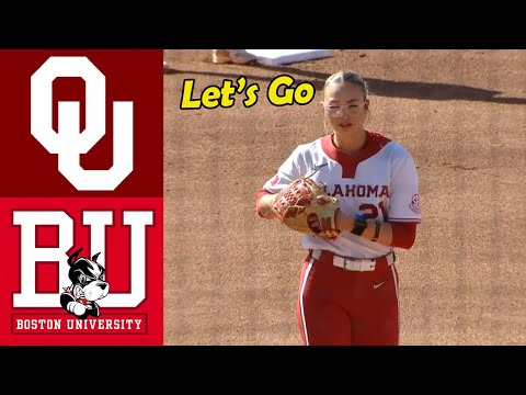Oklahoma vs. Boston University Women's College Softball, May 16 2025 | NCAA Softball 2025