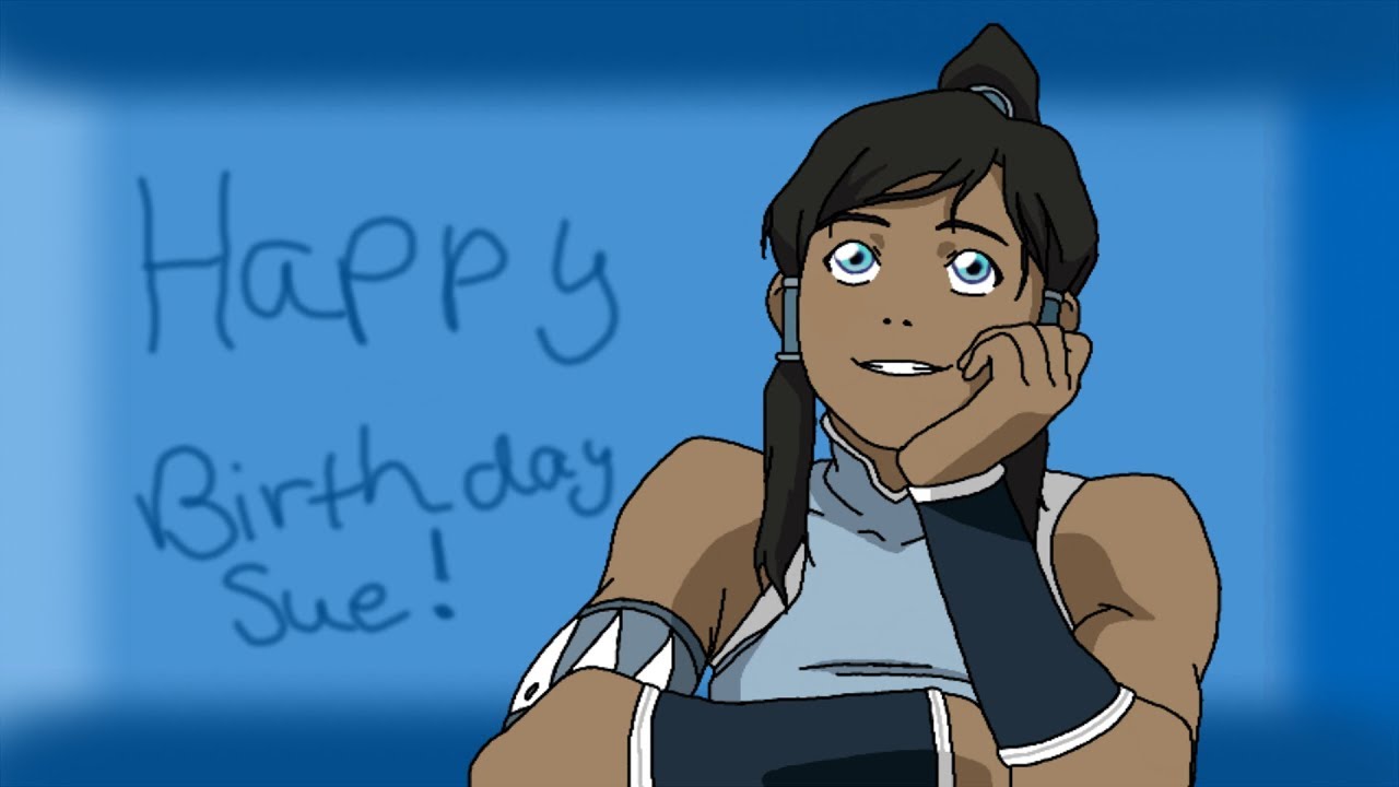 Korra Happy Birthday Speed Paint | The Legend of Korra | #TeamArtworxLegacy