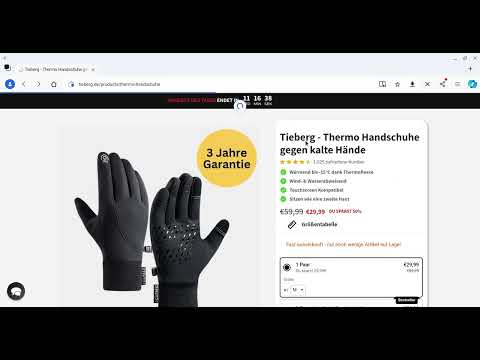 Die Tieberg Thermo Handschuhe – Eure Erfahrungen und Bewertungen