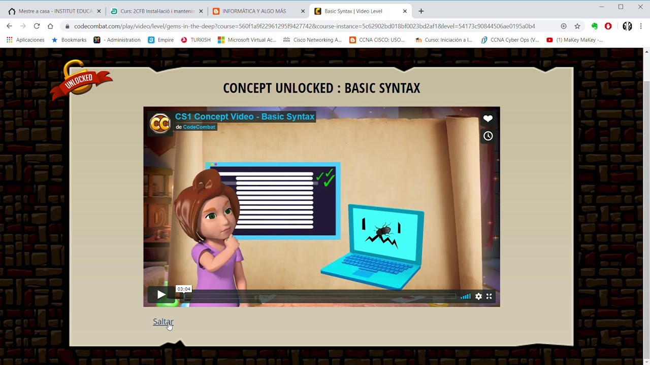 EXPLICACIÓN CODECOMBAT