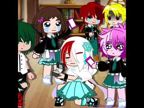 How to reject someone!! ✨ II #trend #gacha #bakugou #deku #mha #todoroki #uraraka #kirishima #mina