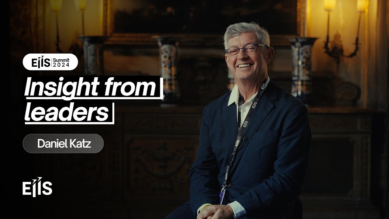 Daniel Katz - Partnerships and sustainability at the European Innovation for Sustainability Summit