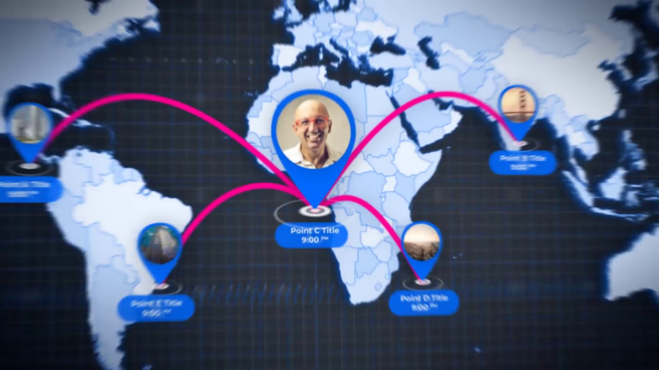 World Map Presentation | After Effects project | Videohive template