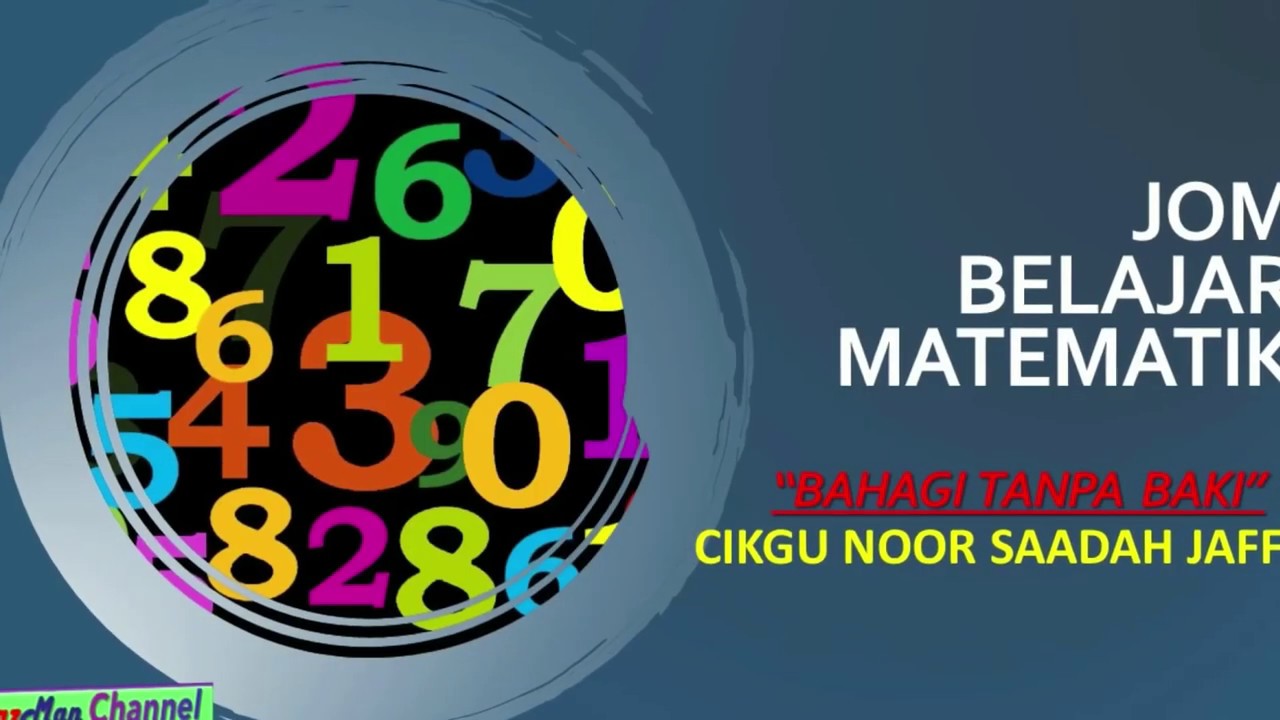 #RazmanChannel: JOM Belajar Matematik Tahun 3. Bahagi Tanpa Baki (Siri 1)