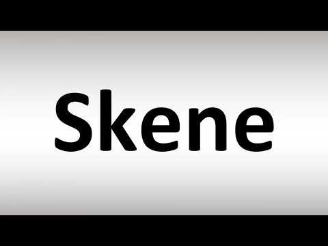 How to Pronounce Skene
