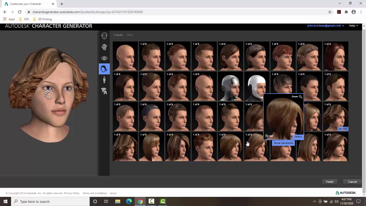 02 Autodesk Character Generator - Customize Character
