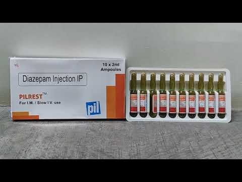Diazepam Injection 10 mg/2 ml at Best Price in India
