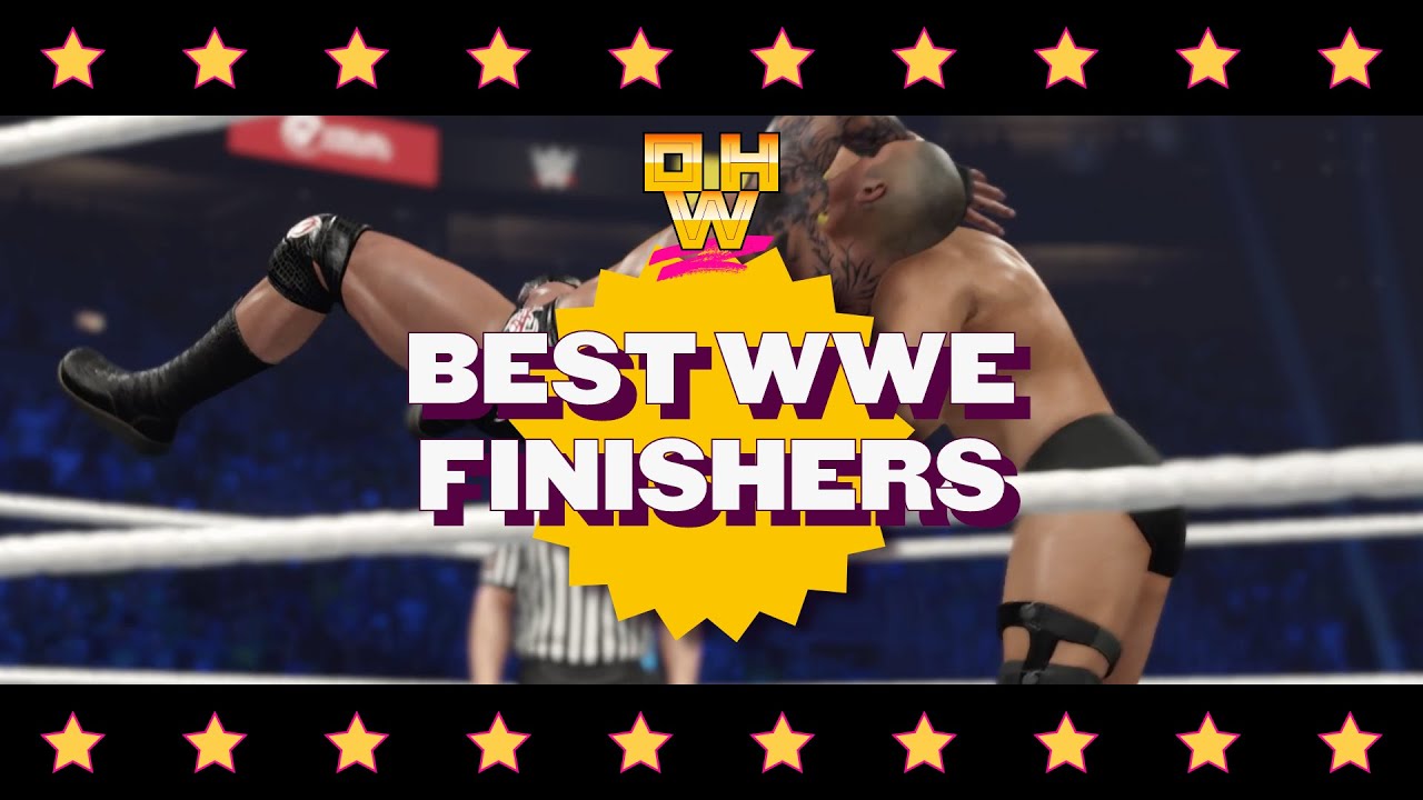 BEST WWE FINISHERS OF ALL TIME #wwe #wwe2k23gameplay