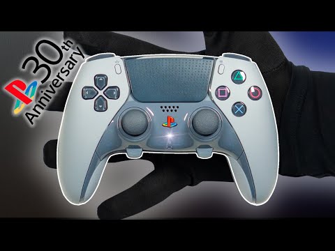 DualSense Edge 30th Anniversary Unboxing and Setup for PS5