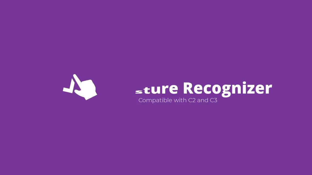Gesture Recognizer plugin for Construct 2 and 3