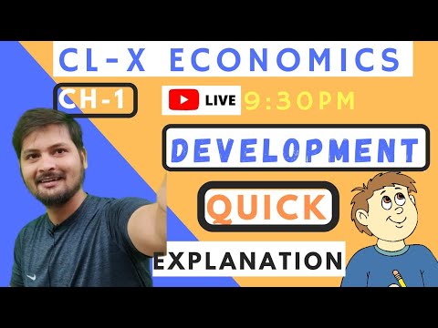 Introduction to Development | Economics | Class 10th | What is Development #Development #economics
