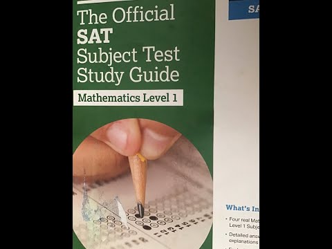 QUADRATIC PROGRAM for SAT MATH 1 AND MATH 2 EXAMS