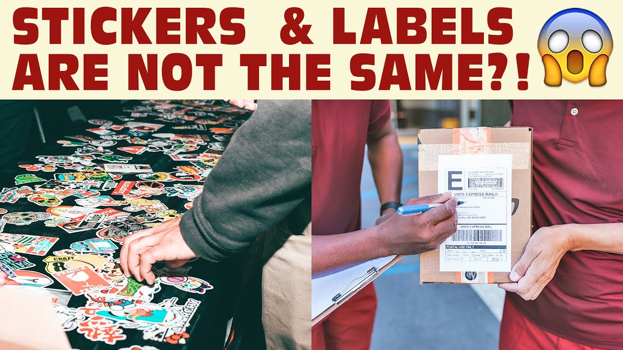 Labels vs. Stickers - What is the difference?
