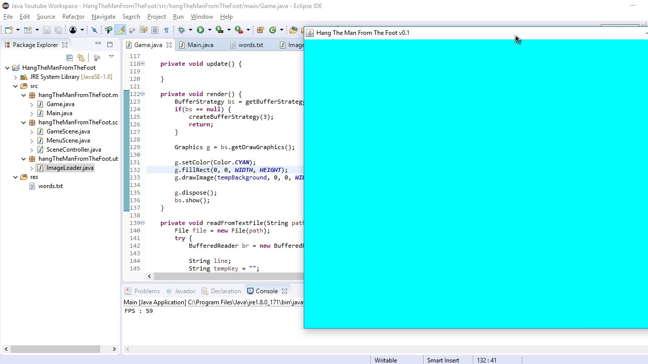 Java Game Programming - HangMan Part-4 / 2