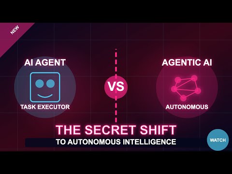 AI Agents vs Agentic AI: The Secret Shift to Autonomous Intelligence