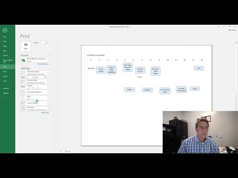 Doing Process Flow Charts in Excel