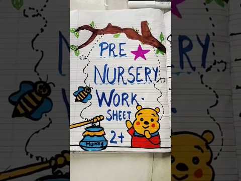 "Top Creative Kindergarten Worksheets for Skill Development! #short #shorts