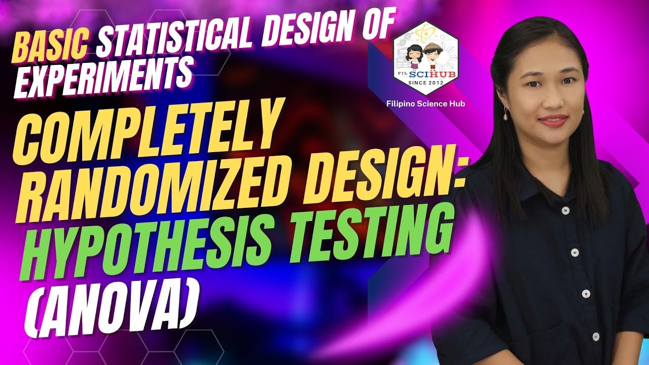 Completely Randomized Design of Experiment Hypothesis Testing  - ANOVA