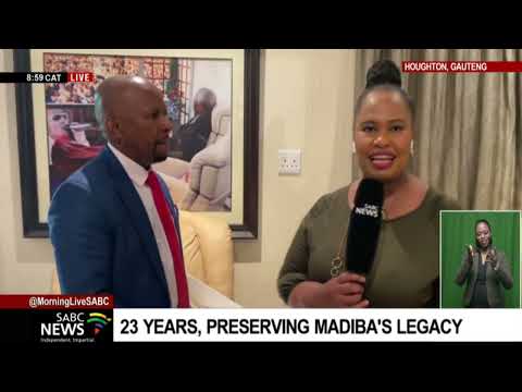 23 years, preserving Madiba's legacy - a tour of the late former Statesman's office