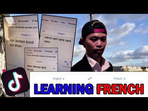 LEARNING FRENCH IN GOOGLE TRANSLATOR (TIKTOK MEMES)