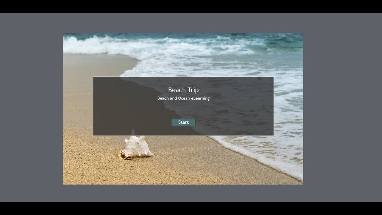Adobe Captivate: How to Build an eLearning Start Screen