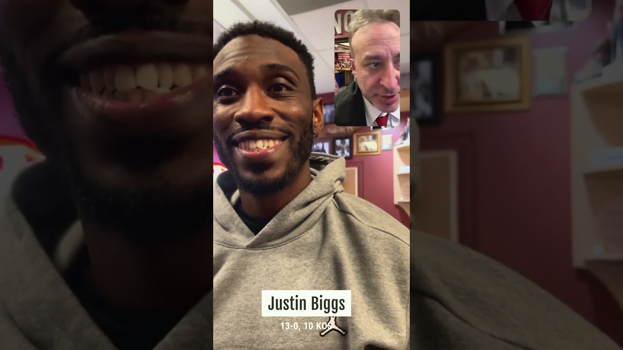 VIDEO: Justin Biggs talks after win over Eric Bossler Boxing News ...