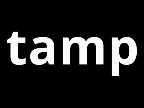 Video Word Of The Day - Tamp