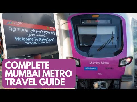 Lets Travel Mumbai Metro | Dahisar east to Andheri WEH | Complete Guide to Travel @Alekshaworld