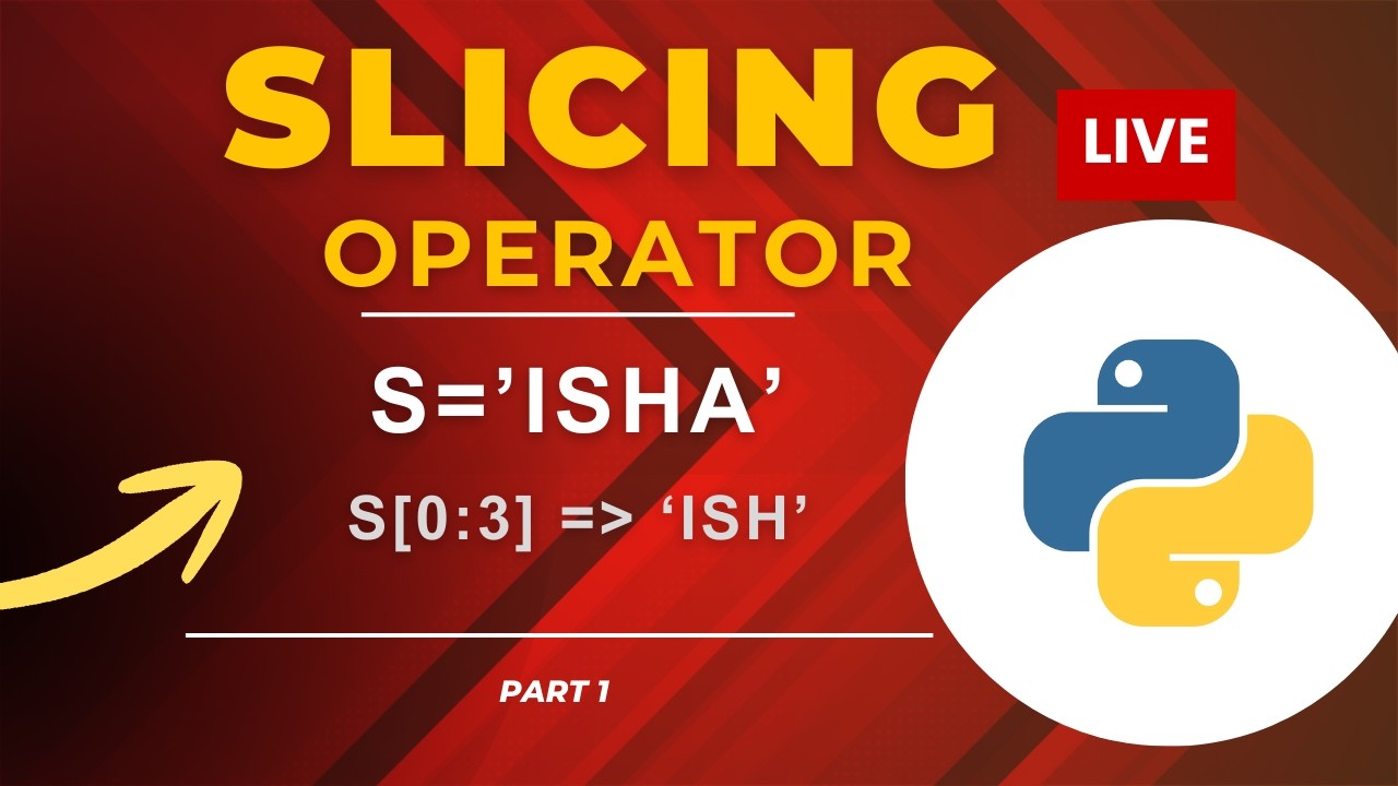 String Slicing in Python3 - Part 1 | slicing in python string | Slicing operator Advanced | #python