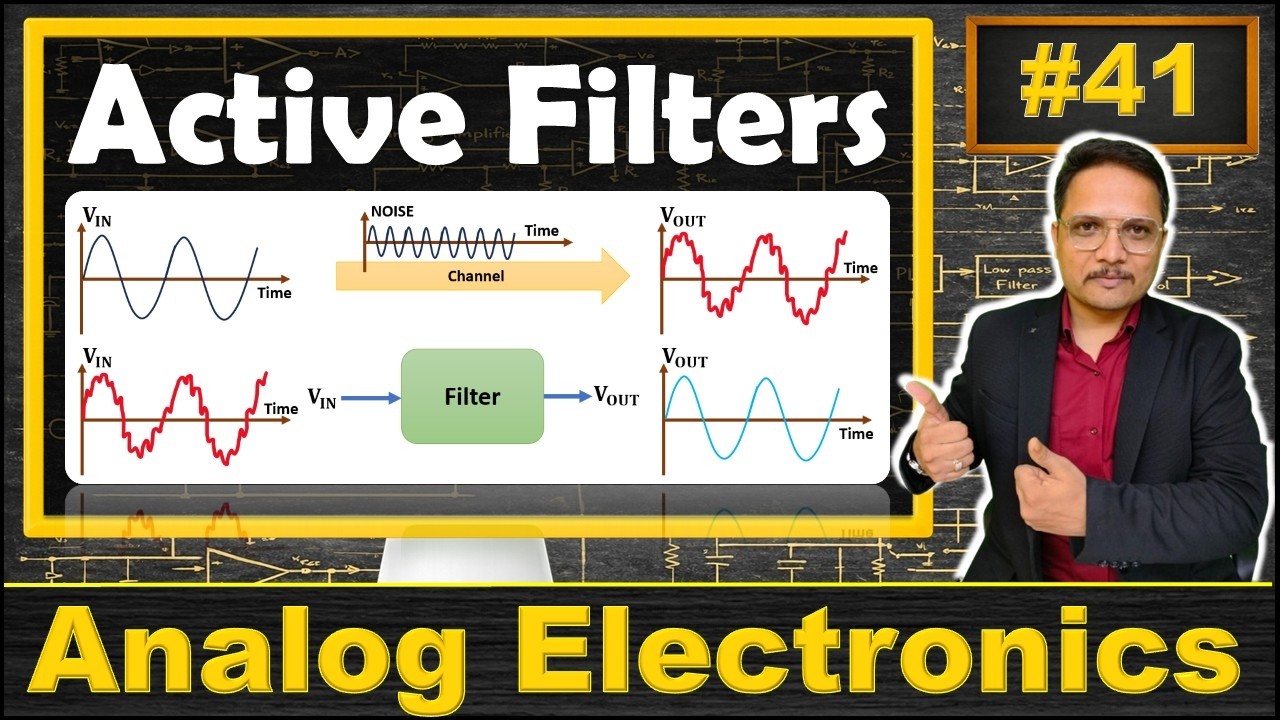 Active Filters using Operational Amplifier | Active Filter Vs Passive Filter | Analog Electronics