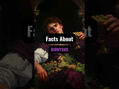 Facts About Dionysus 🍇 God Of Wine, Dance And Pleasure #greekgods #greekmythology #shorts