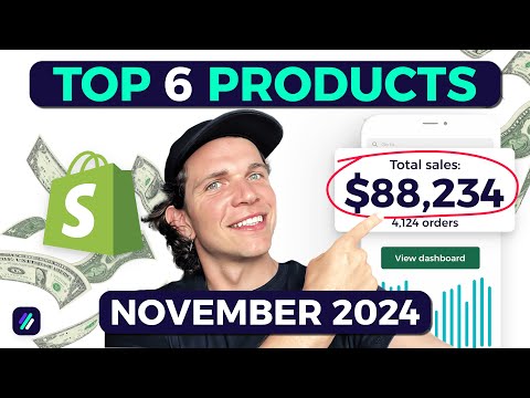 Top Products To Sell In November 2024 (Dropshipping Shopify)
