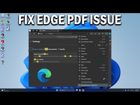How To Fix Microsoft Edge Won't Open PDF Files - Easy Fix