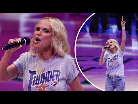 See Kristin Chenoweth BELT National Anthem At NBA Finals