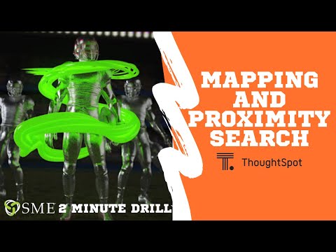 ThoughtSpot Mapping and Proximity Searches