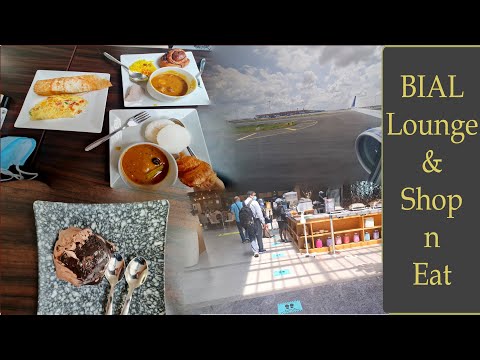 TFS - Bengaluru Domestic Airport Lounge - Airport shop n eat! A short layover at Kempegowda Airport